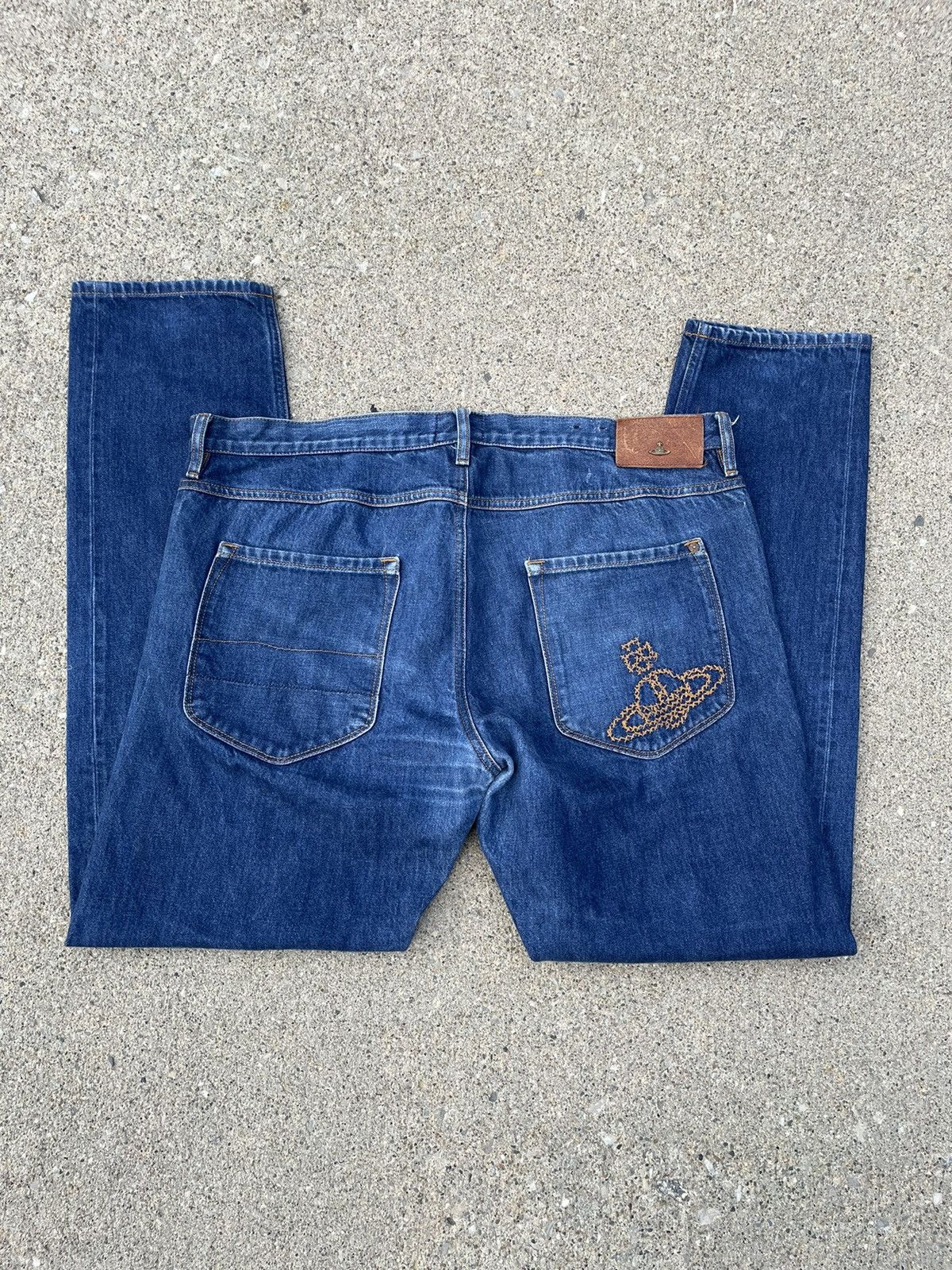 Vivienne Westwood Vivienne Westwood Anglomania Selvedge Denim Jeans ...