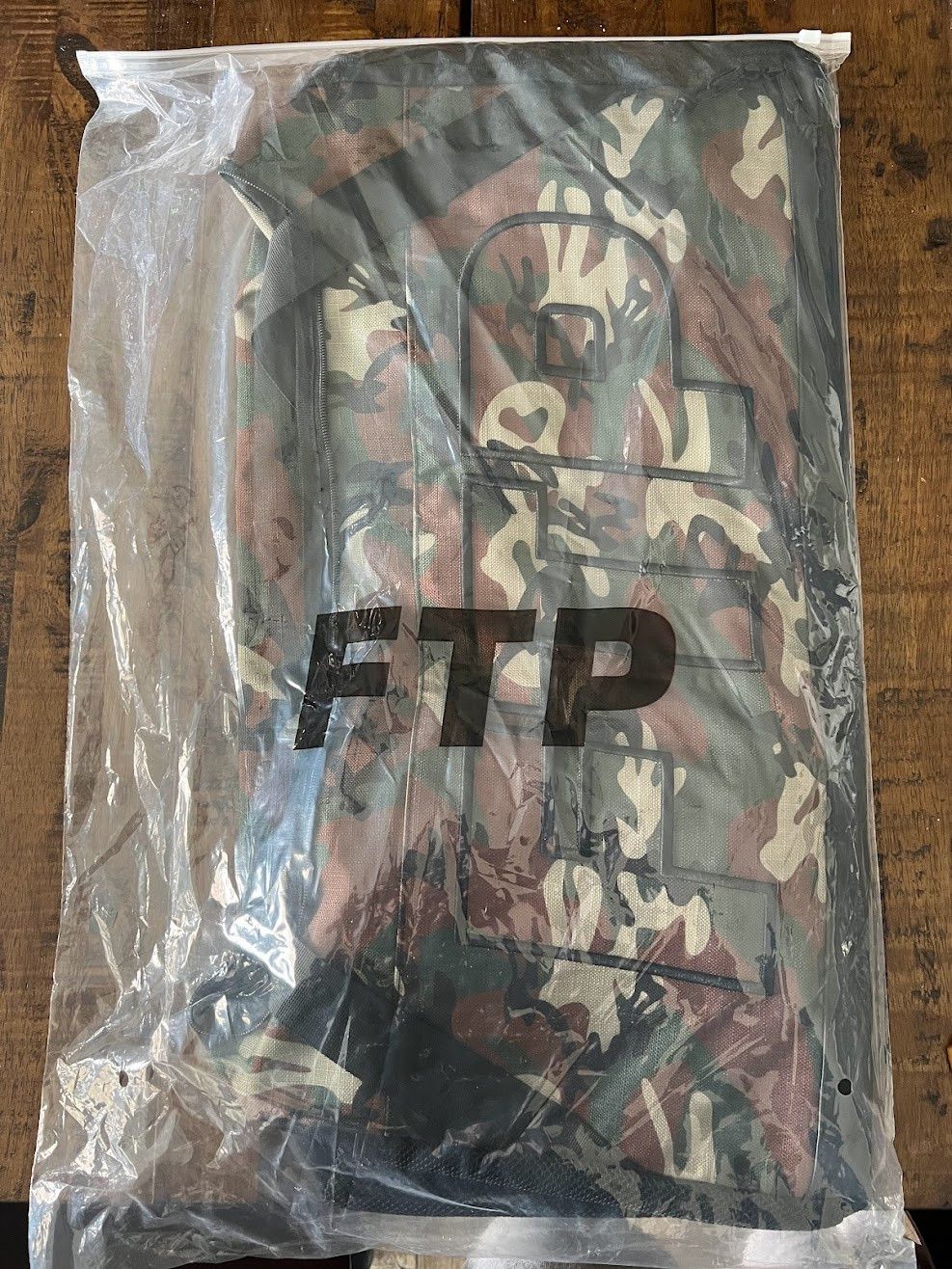 Fuck The Population FTP FUCKTHEPOPULATION RIPSTOP DUFFEL BAG (WOODLAND ...