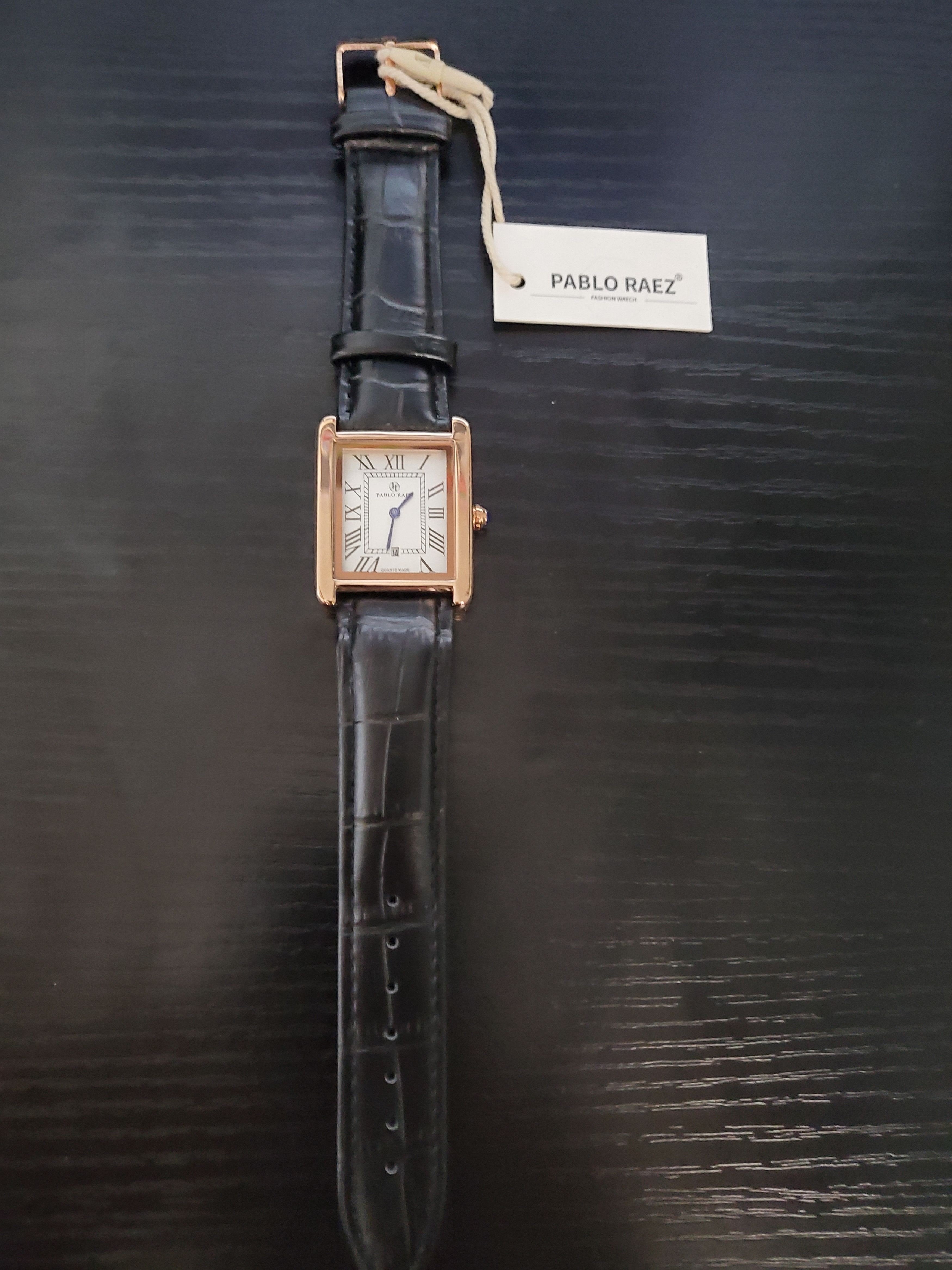 Watch 🔥NEW IN BOX Pablo Raez 34mm Rose Gold Men's Tank Watch | Grailed