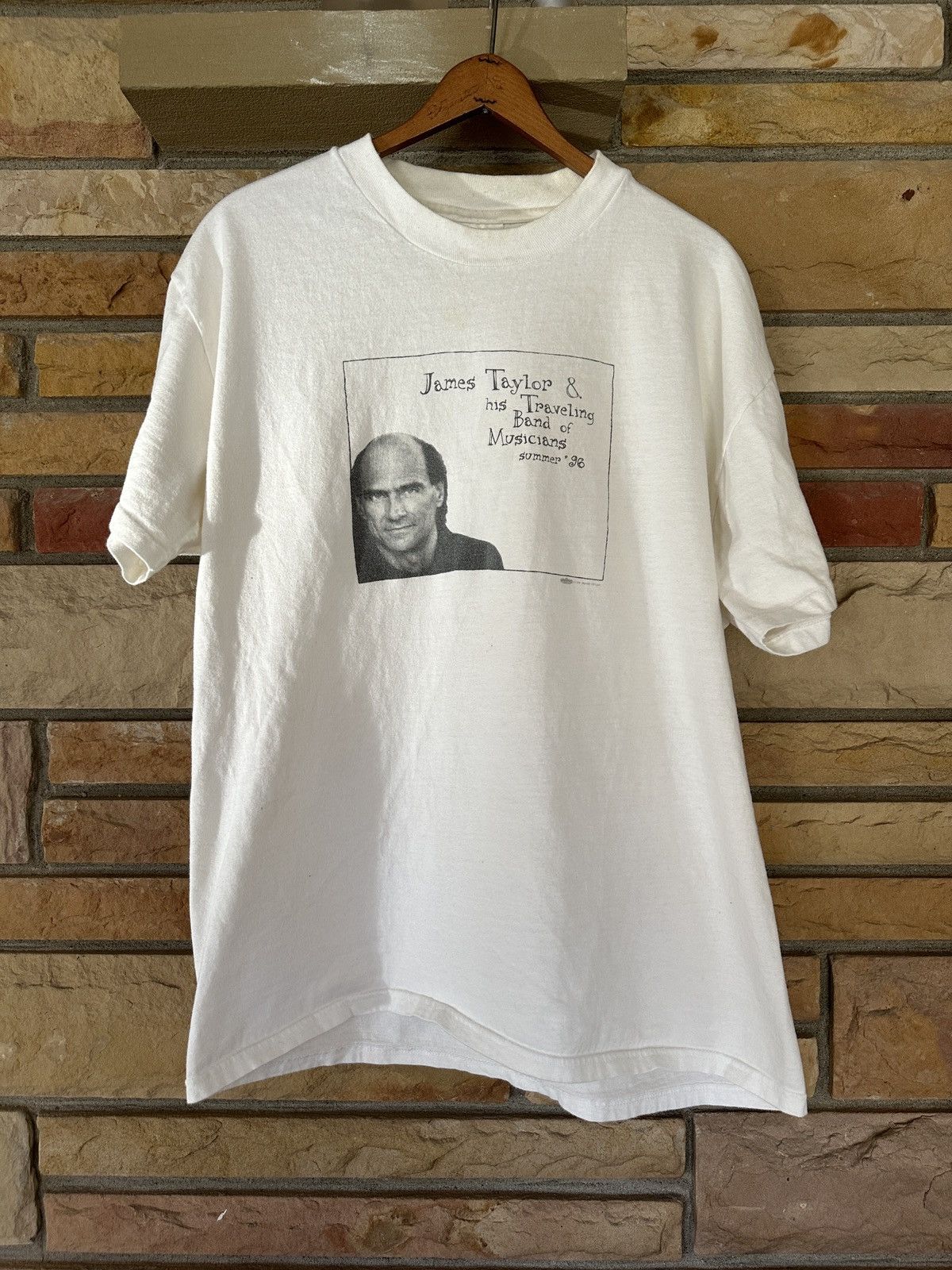 Vintage Vintage 1996 James Taylor Tour Graphic Tee | Grailed
