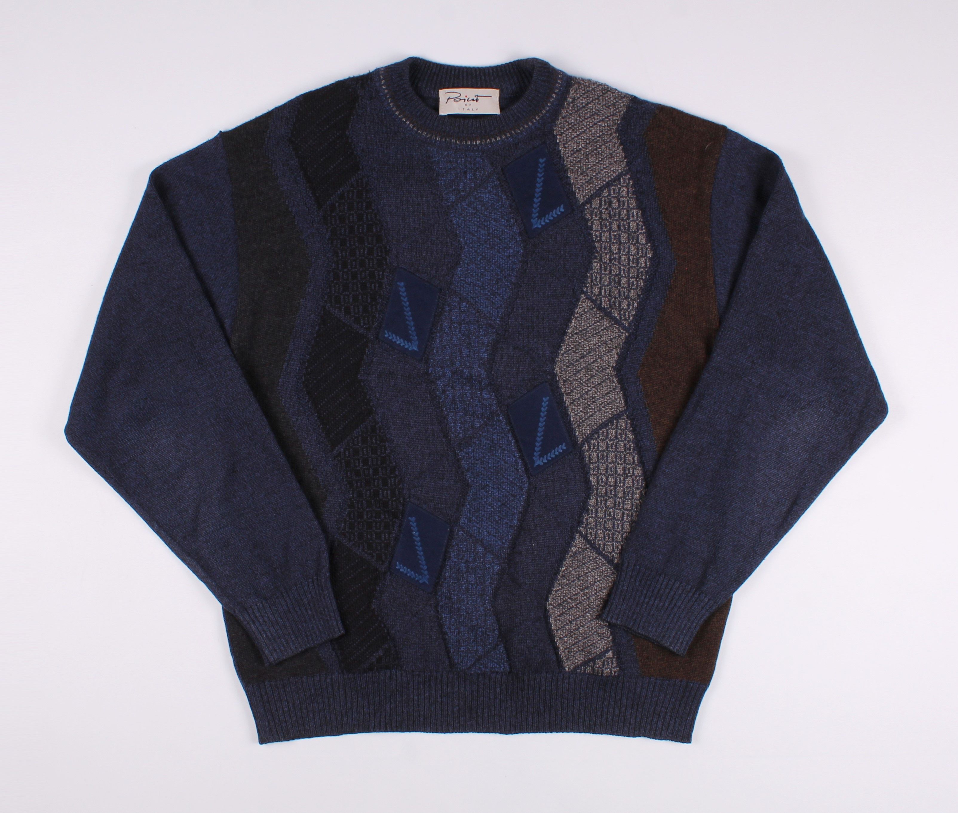 Italian Designers × Vintage Vintage 90's Italian Merino Wool Blend Knit ...