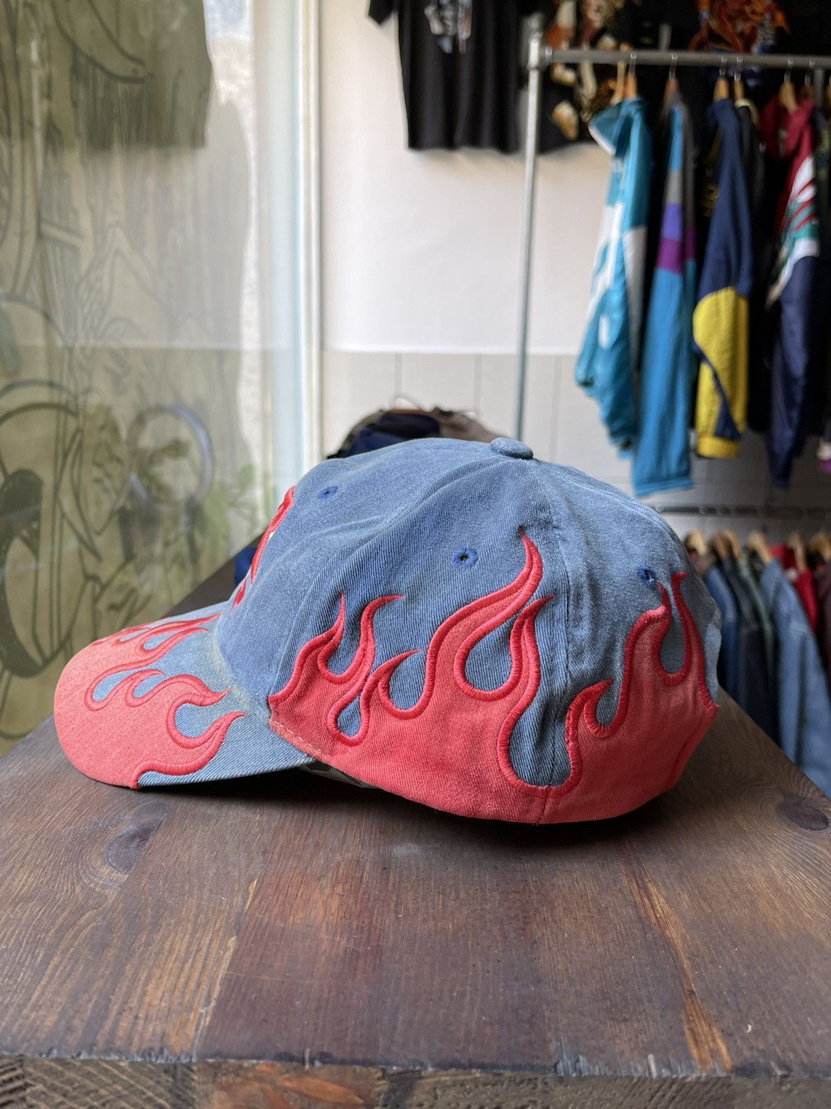 Vintage Honda flame hat CBR model | Grailed