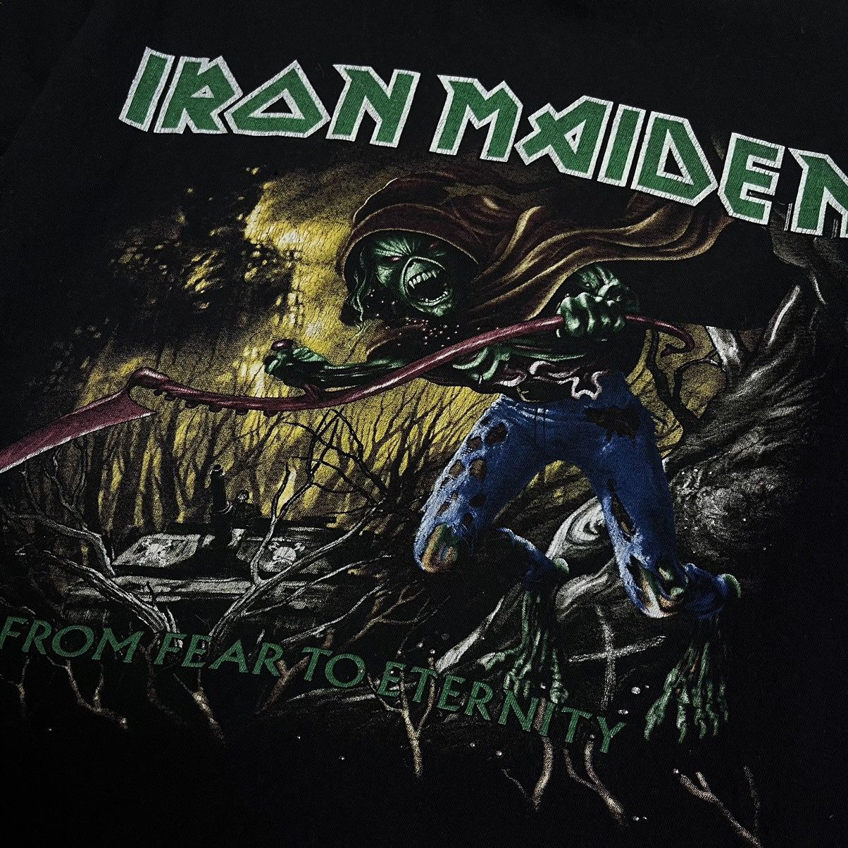 Vintage Iron maiden from fear to eternity t-shirt vintage | Grailed