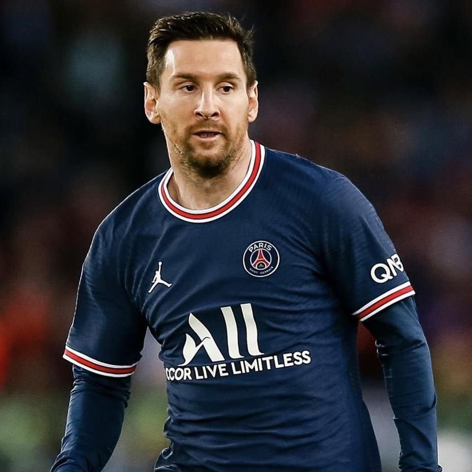 Jordan Brand PSG Messi 2021 22 home Ligue 1 jersey | Grailed