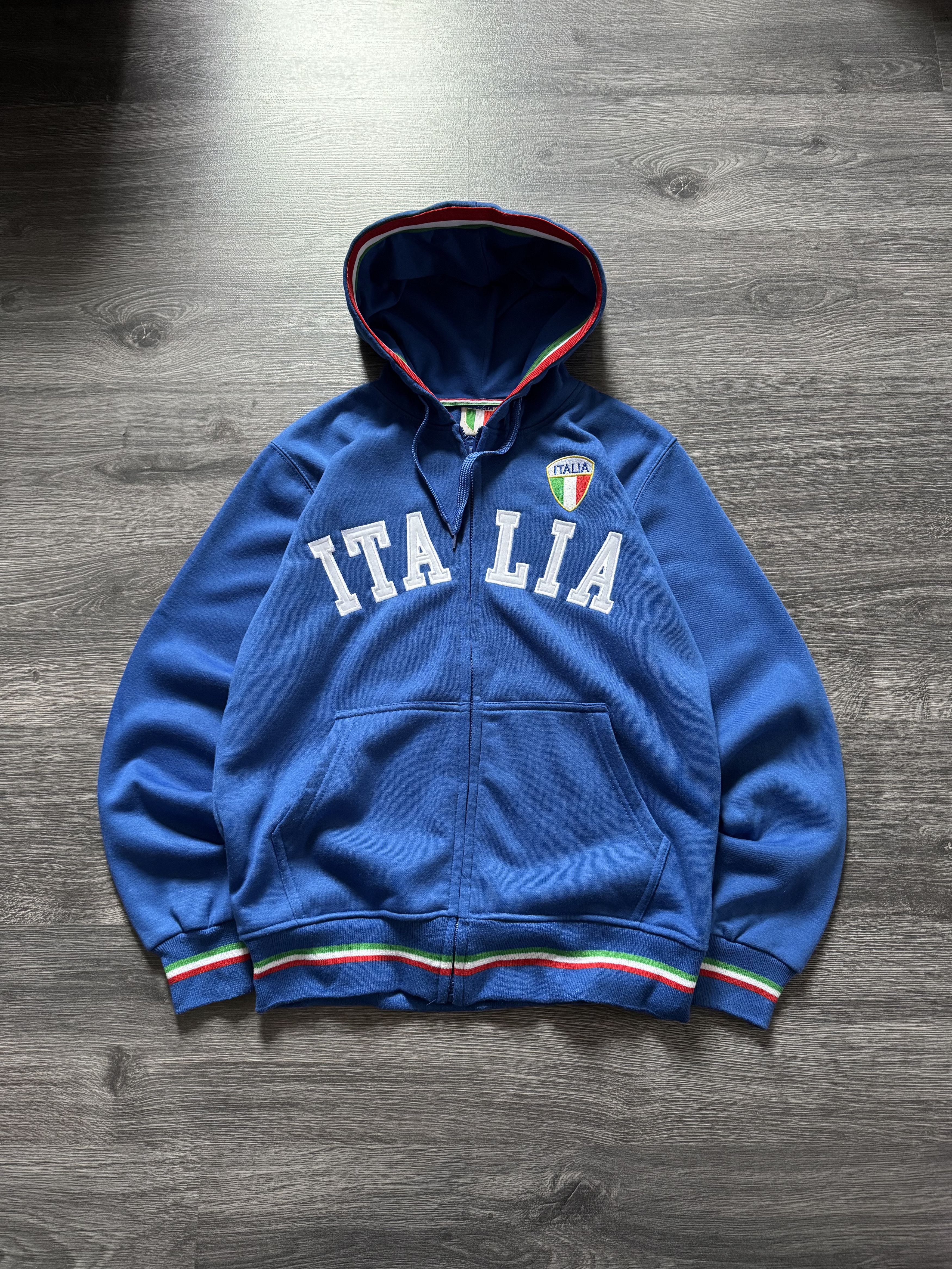 Sports Specialties Rare Y2K Italia Track Zip Hoodie Jacket | Grailed
