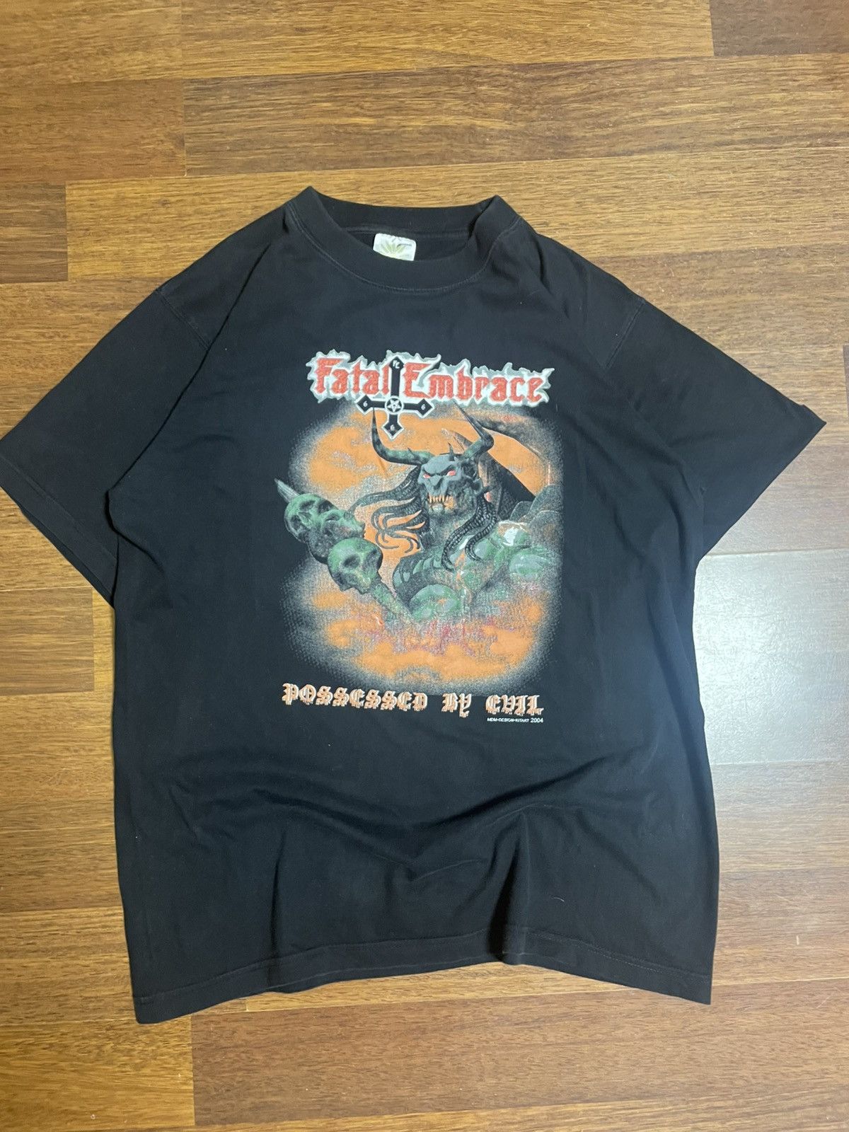 Band Tees × Vintage fatal embrace 2004 vintage black trash death metal ...