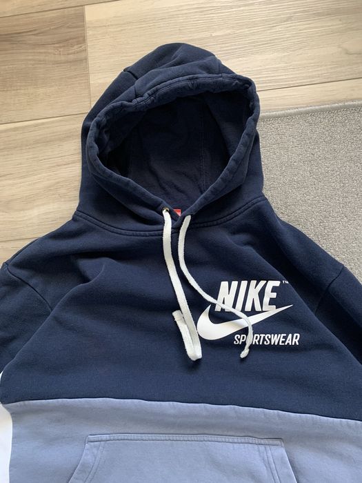 Nike NIKE SPORTSWEAR BIG SWOOSH HOODIE / COLORBLOCK | Grailed