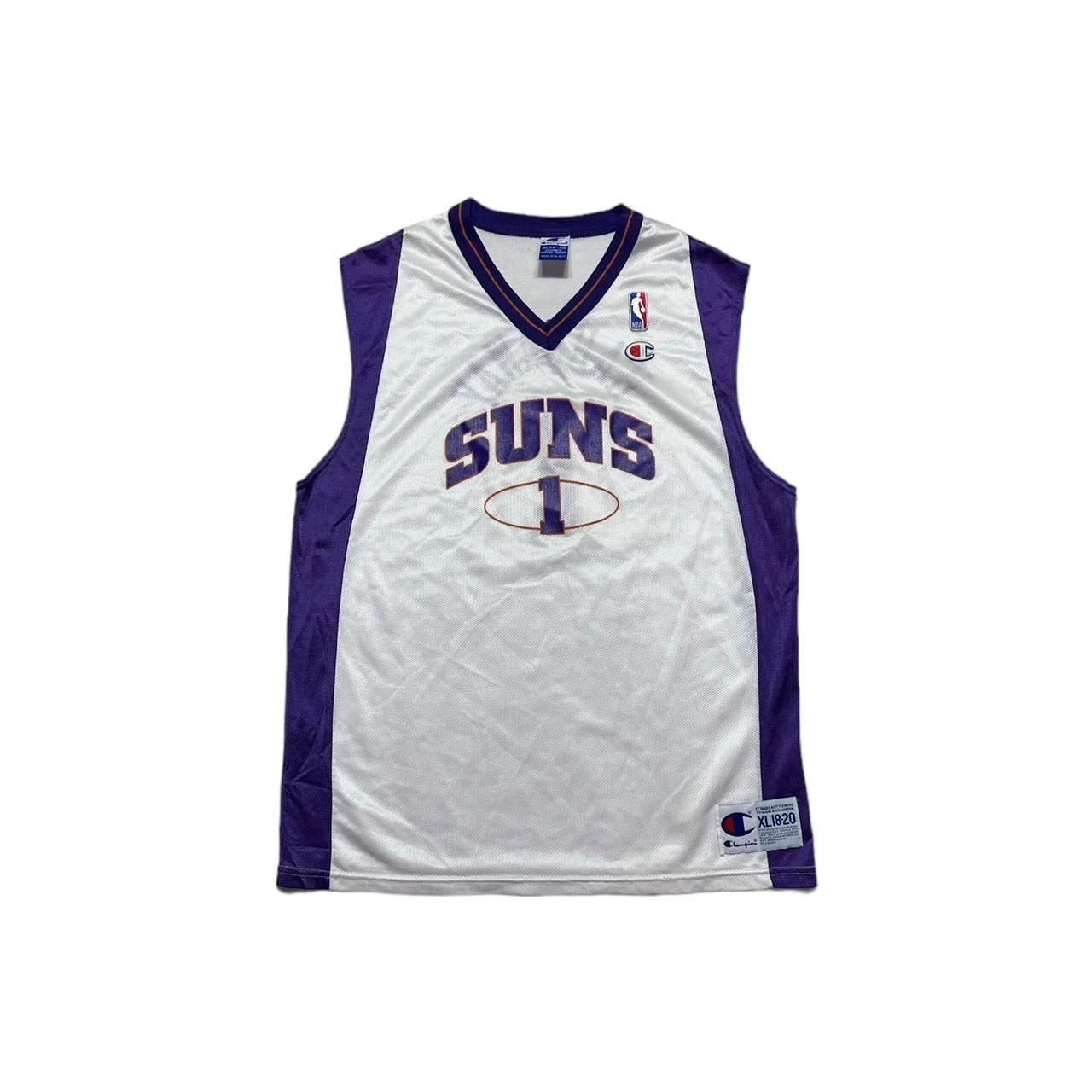 Champion × NBA × Vintage Y2K Hardaway Phoenix Suns Champion Jersey ...
