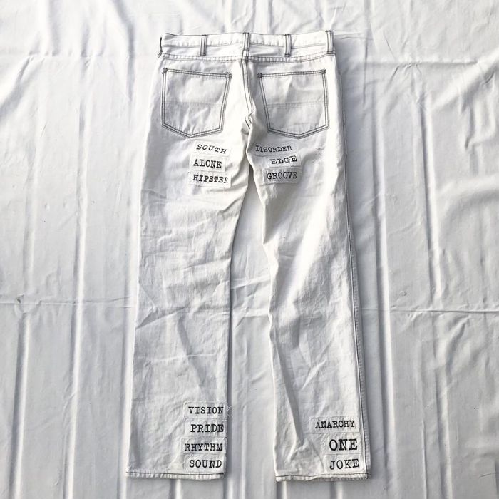 Number (N)ine Number nine ss02 patchwork poem denim | Grailed