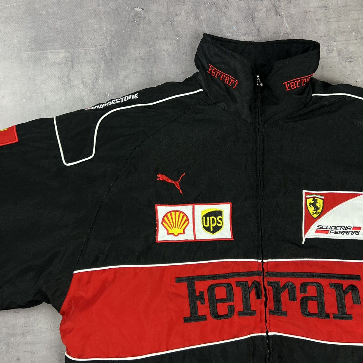 Ferrari Rare! Ferrari Formula 1 Racing Vintage Jacket Nascar 90s | Grailed