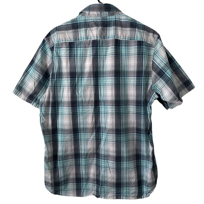 Alfani Alfani Mens Casual Shirt Size XL Extra Large Slim Fit Plaid ...