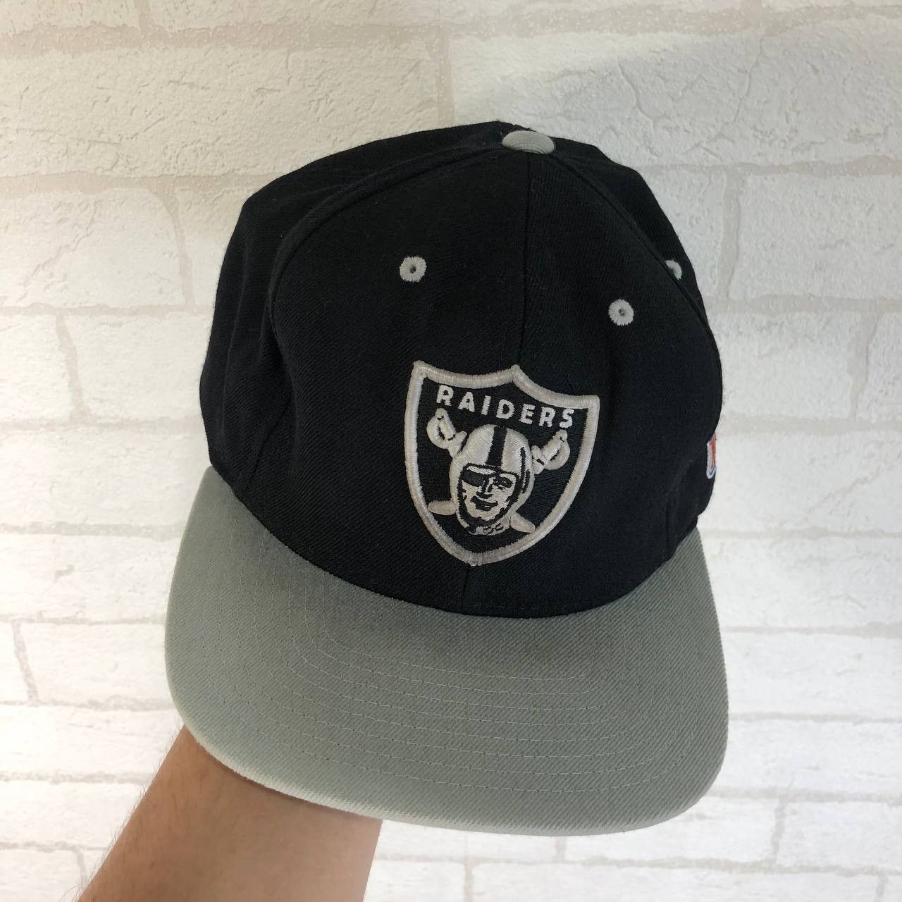 Japanese Brand × Seditionaries × Vintage black denim cap NFL Raiders ...