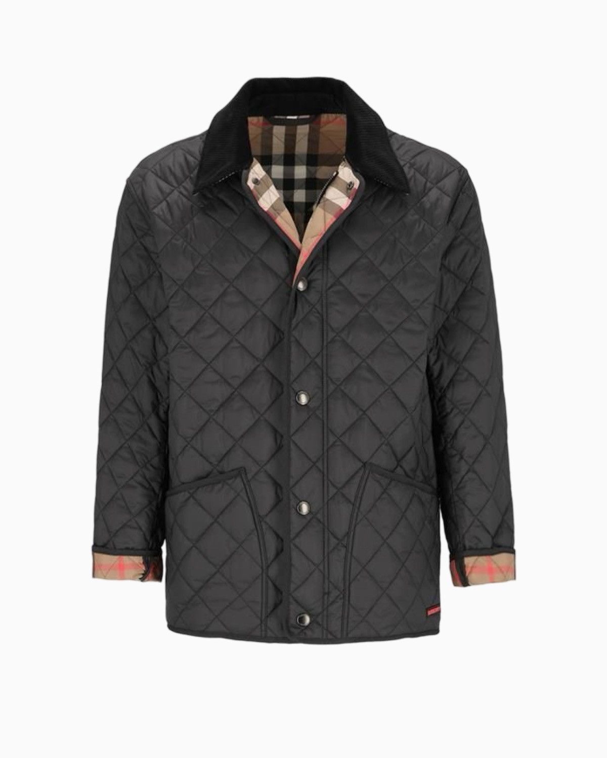 Burberry Burberry Quilted Nylon Check Print Interior Jacket | Grailed