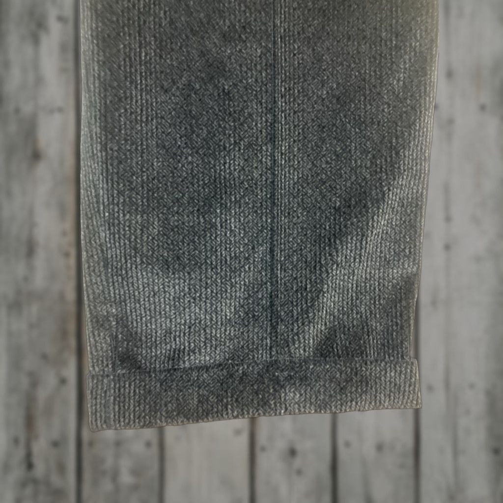 Berle VINTAGE Berle Pants Mens 34 x 30 Corduroy Pleated Cuffed Gray ...