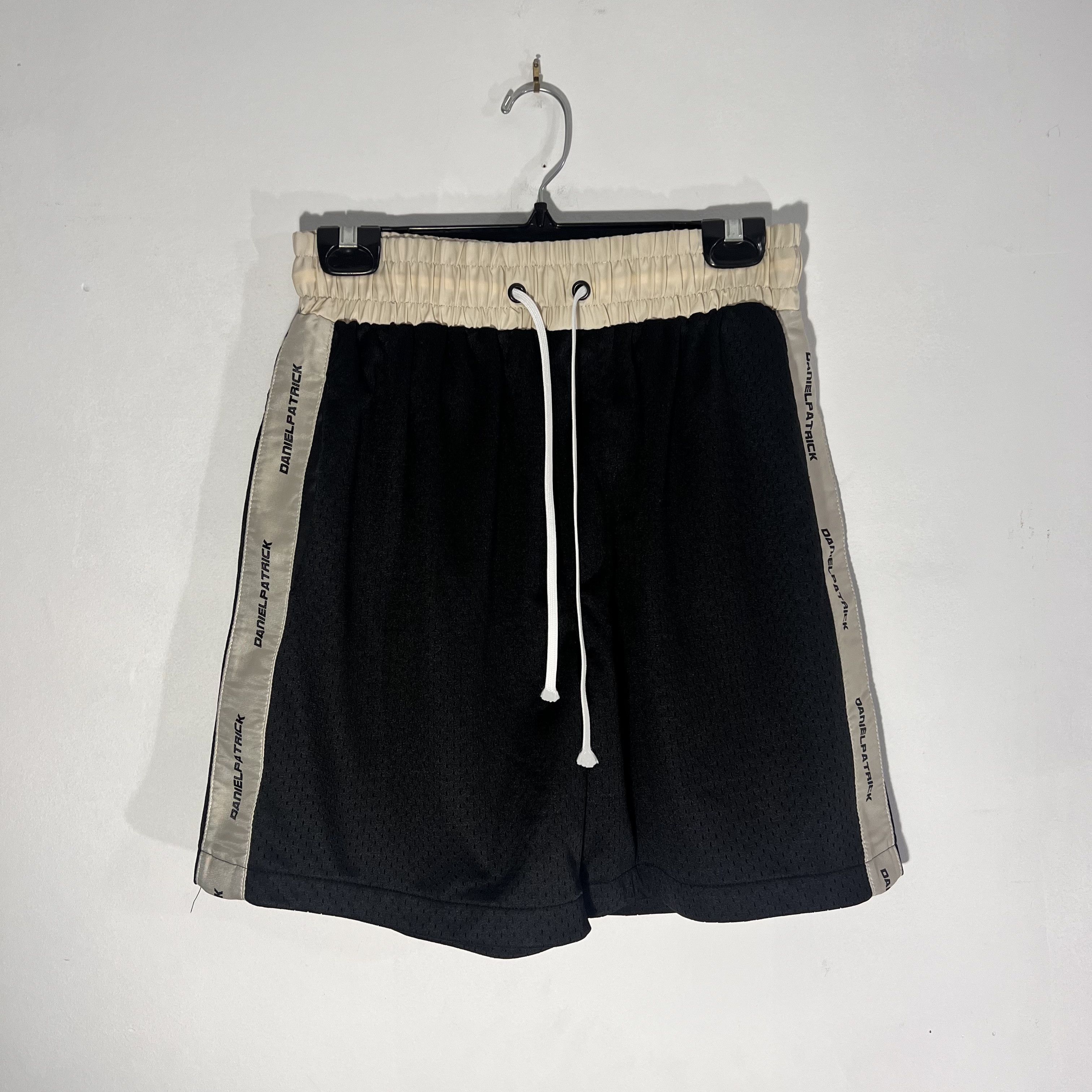Daniel Patrick Daniel Patrick Mesh Gym Shorts Black Ivory | Grailed