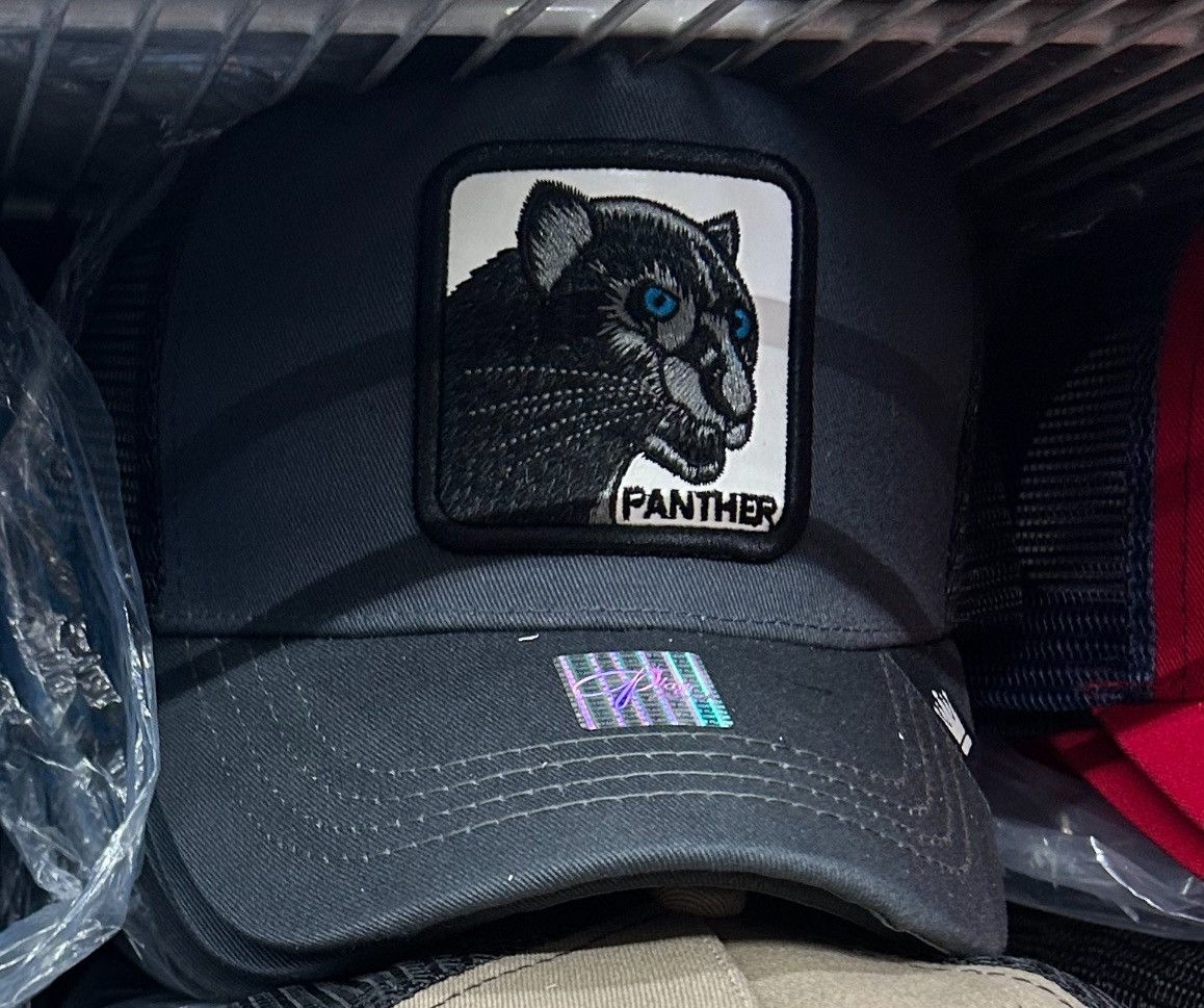 Streetwear × Vintage La Pantera Negra Black Panther Adjustable Hat ...