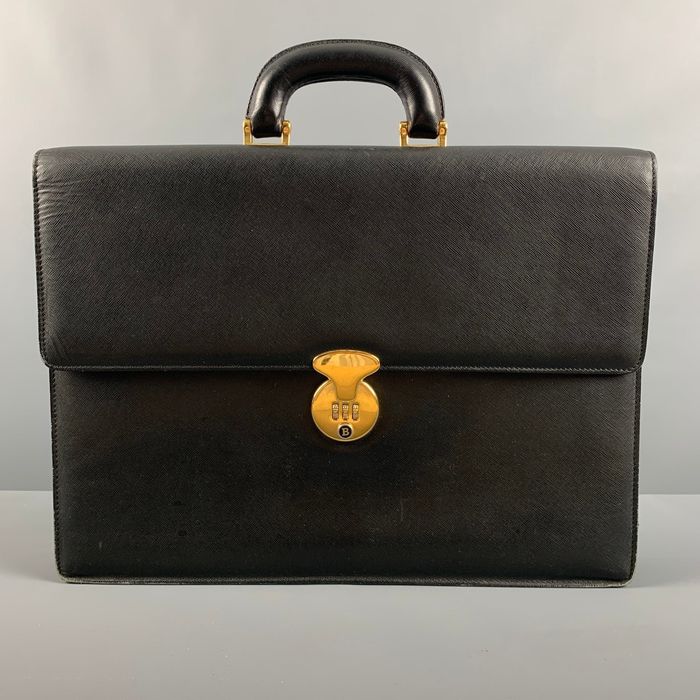 Bally Black Leather Briefcase Bags | Grailed