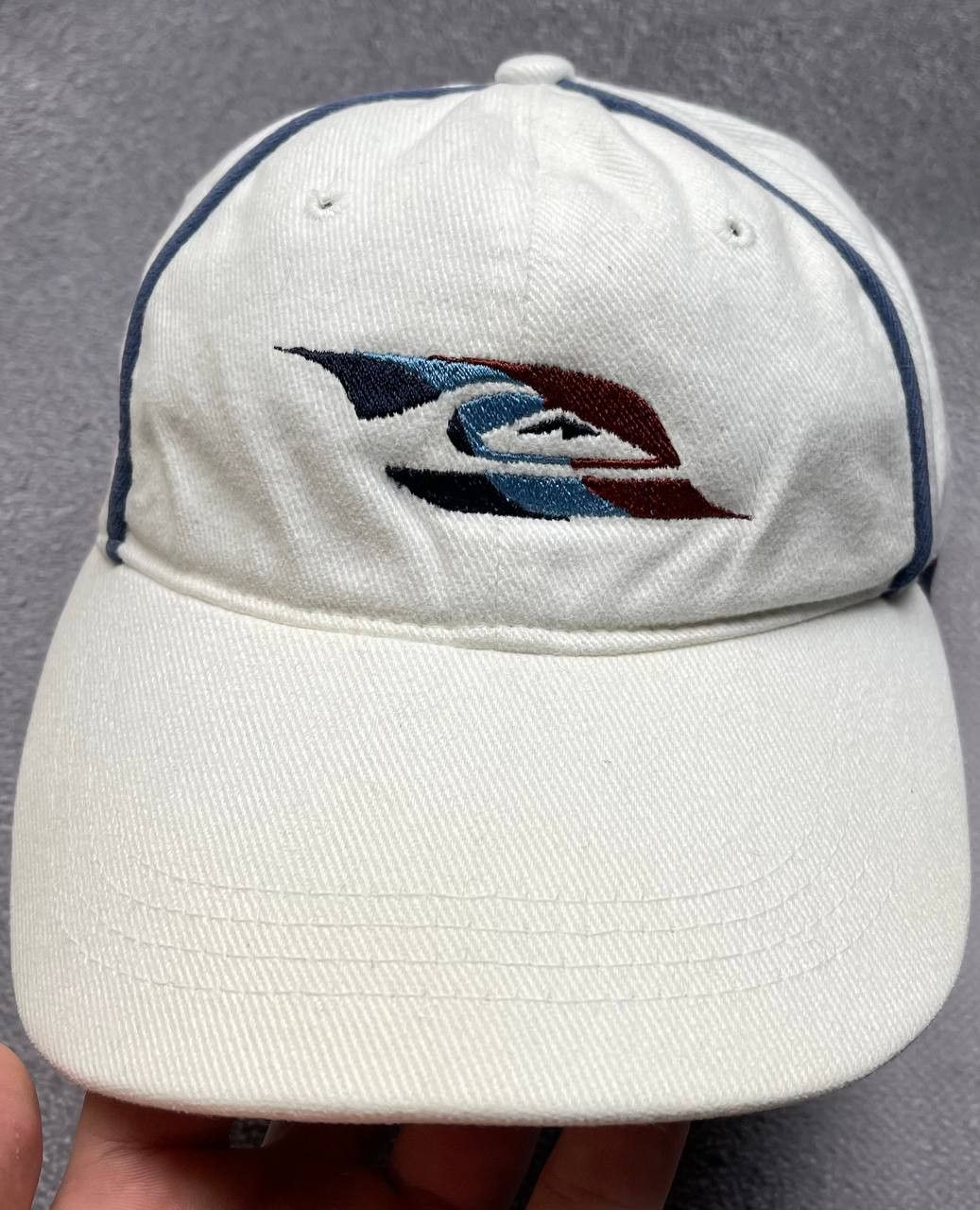Quiksilver × Surf Style × Vintage Vintage Quiksilver Surf White cap y2k ...