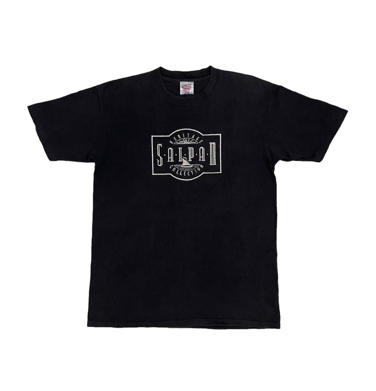 Vintage vintage saipan tshirt embroidered logo | Grailed
