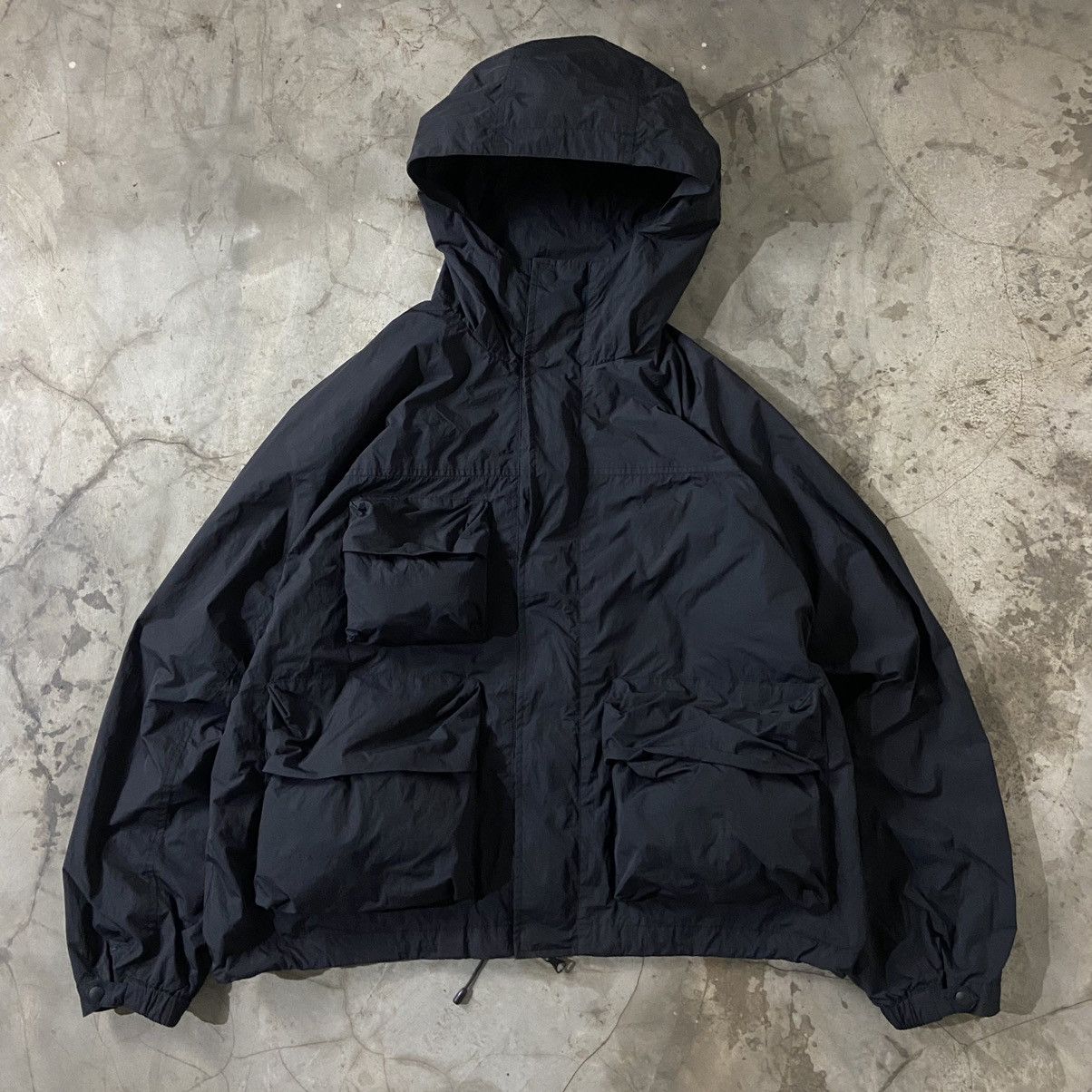 Uniform Bridge UniformBrigde M70 Hood Parka Black SS 22 | Grailed