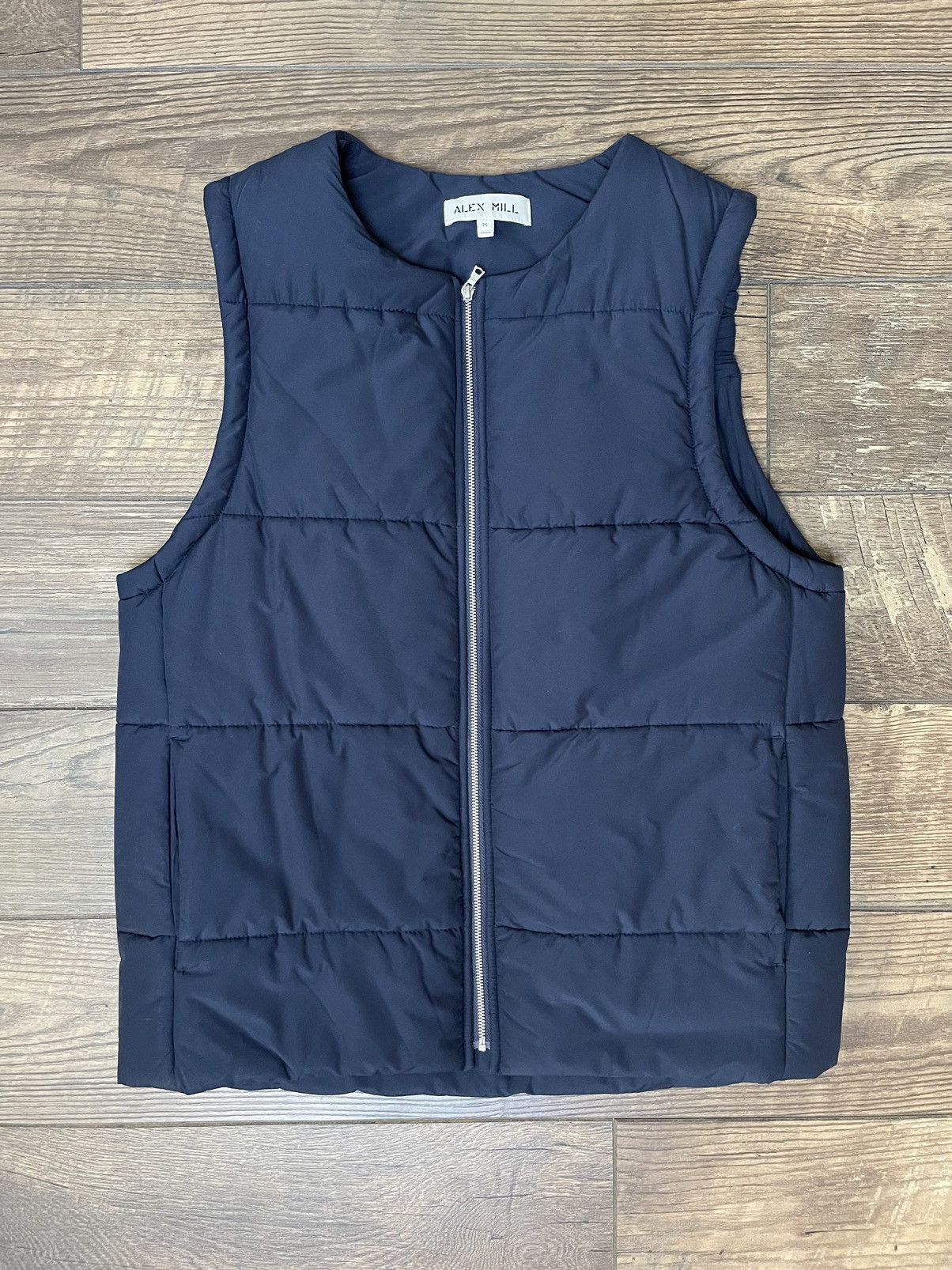 Alex Mill Navy Vest w/ Olmetex Water Repellent Fabric | Grailed