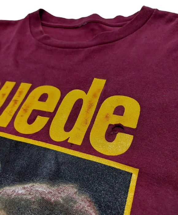 Vintage Vintage Suede UK Tour 1994 Britpop Band Tees | Grailed