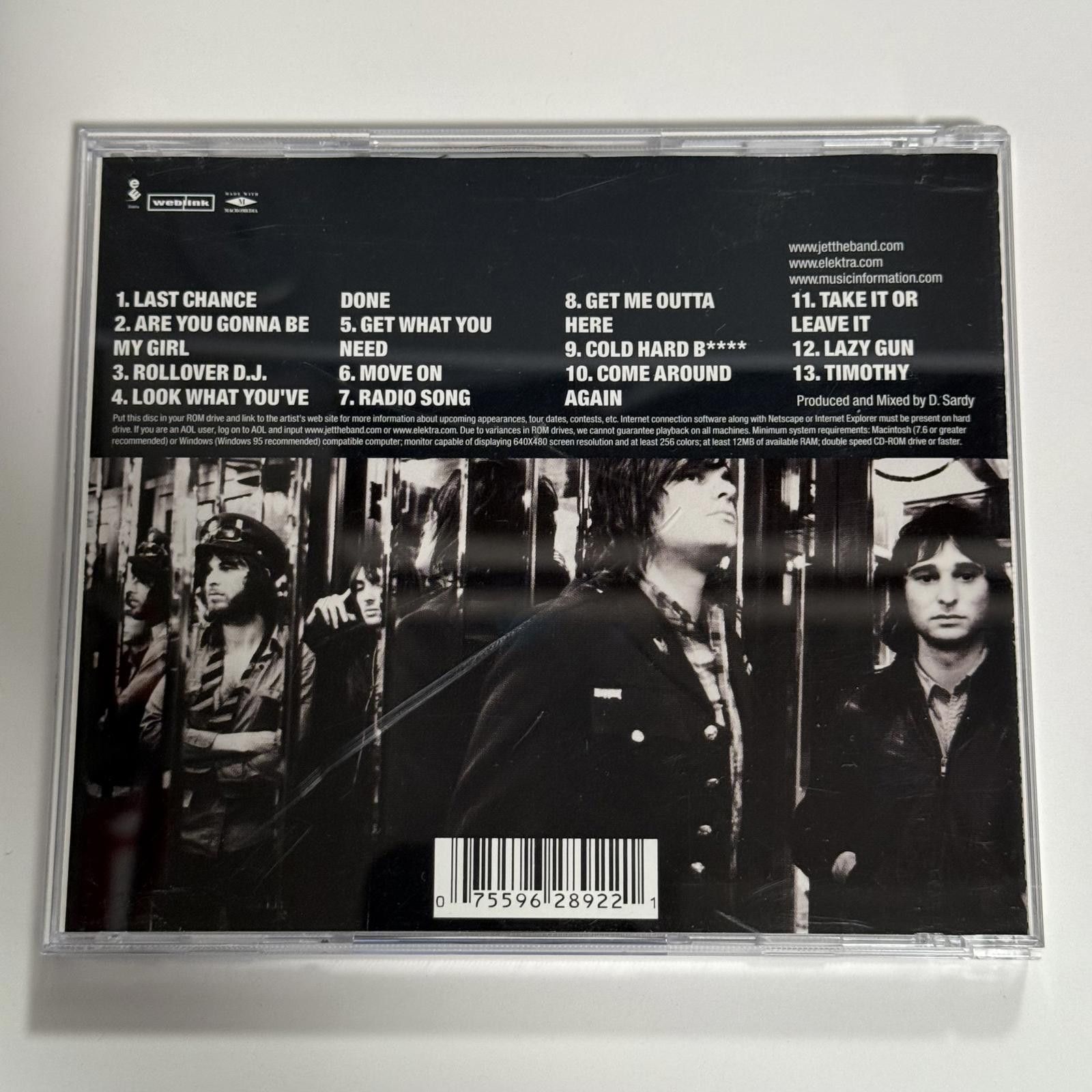 Rare JET Get Born CD 2003 Album MINT | Grailed