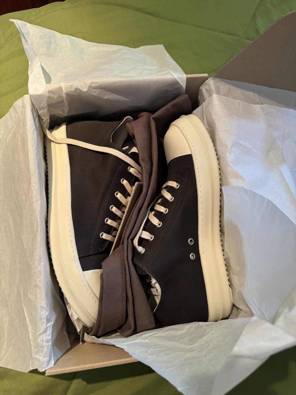 Rick Owens × Rick Owens Drkshdw Rick Owen’s DRKSHDW Dark Dust Low ...