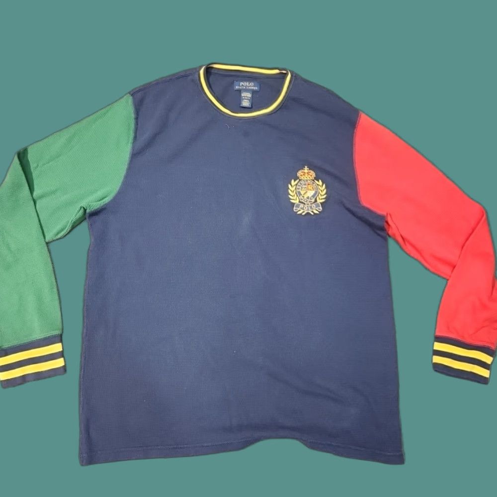 Polo Ralph Lauren VINTAGE Polo Ralph Lauren Shirt Men XL Crest Patch ...