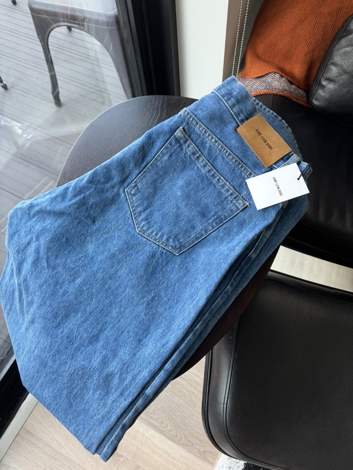 Aime Leon Dore Aime Leon Dore Japanese Selvedge 5-Pocket Light Wash ...