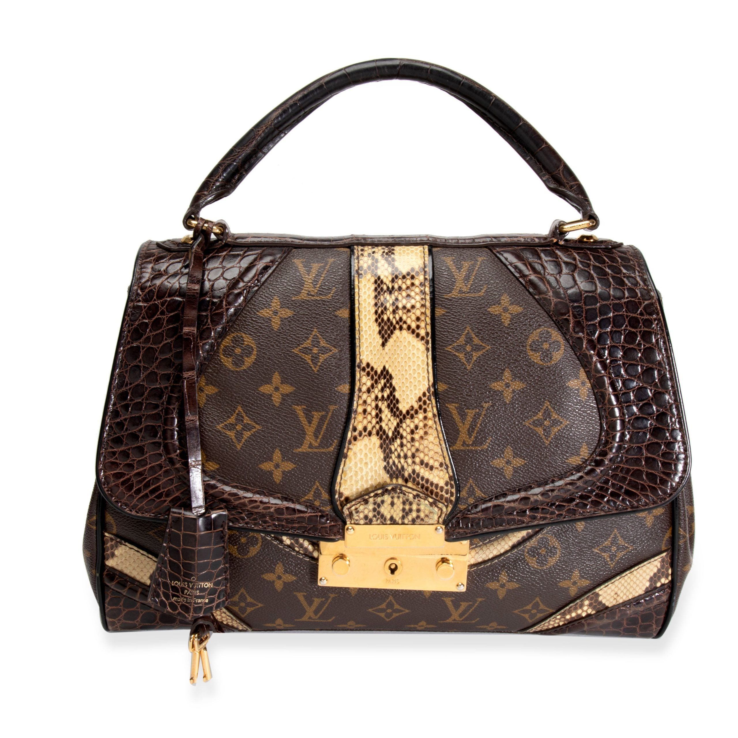 Louis Vuitton Louis Vuitton Limited Edition Monogramissime Alligator ...