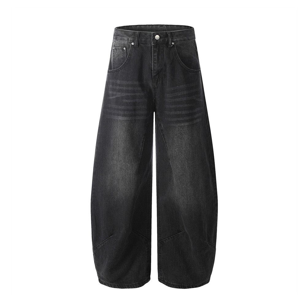 Vintage American distressed punk high street loose scimitar jeans | Grailed