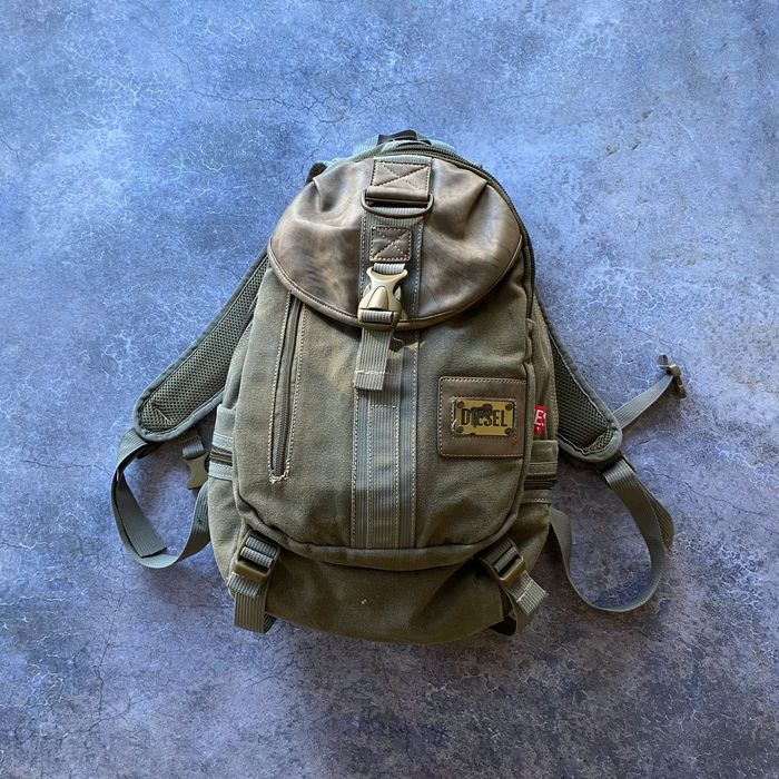 Diesel SICK DIESEL BACKPACK AVIATOR MILITARY Y2K MESSENGER BAG | Grailed