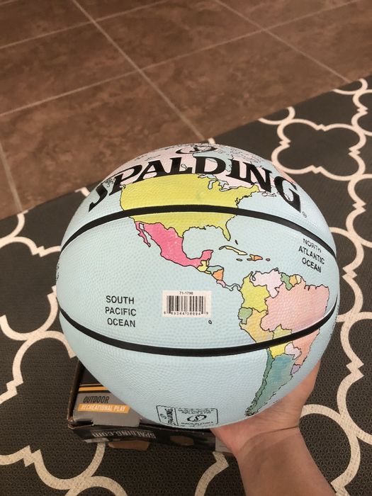 Spalding Spalding Globe World Map Basketball | Grailed