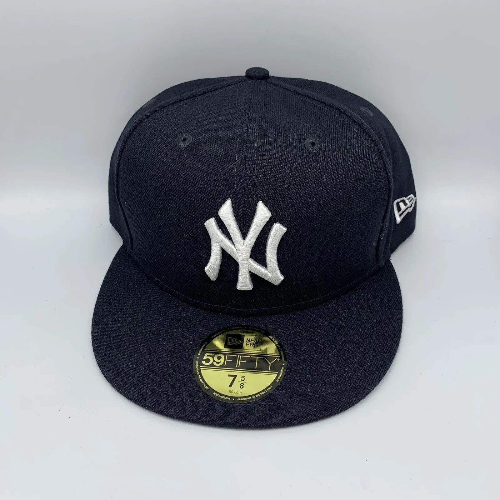 New Era New York Yankees MLB 7 5/8 Hat Fitted Cap Derek Jeter | Grailed