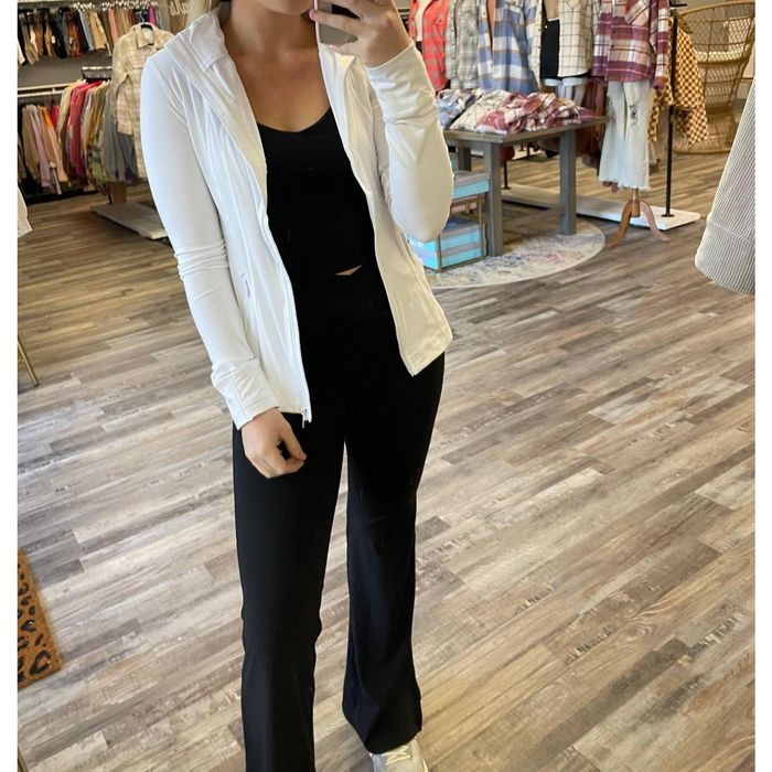 Designer RAE MODE Active Full Zip Jacket In White | Grailed