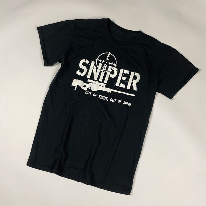 Vintage Vintage T-shirt big print "Sniper" awp counter strike 90s | Grailed