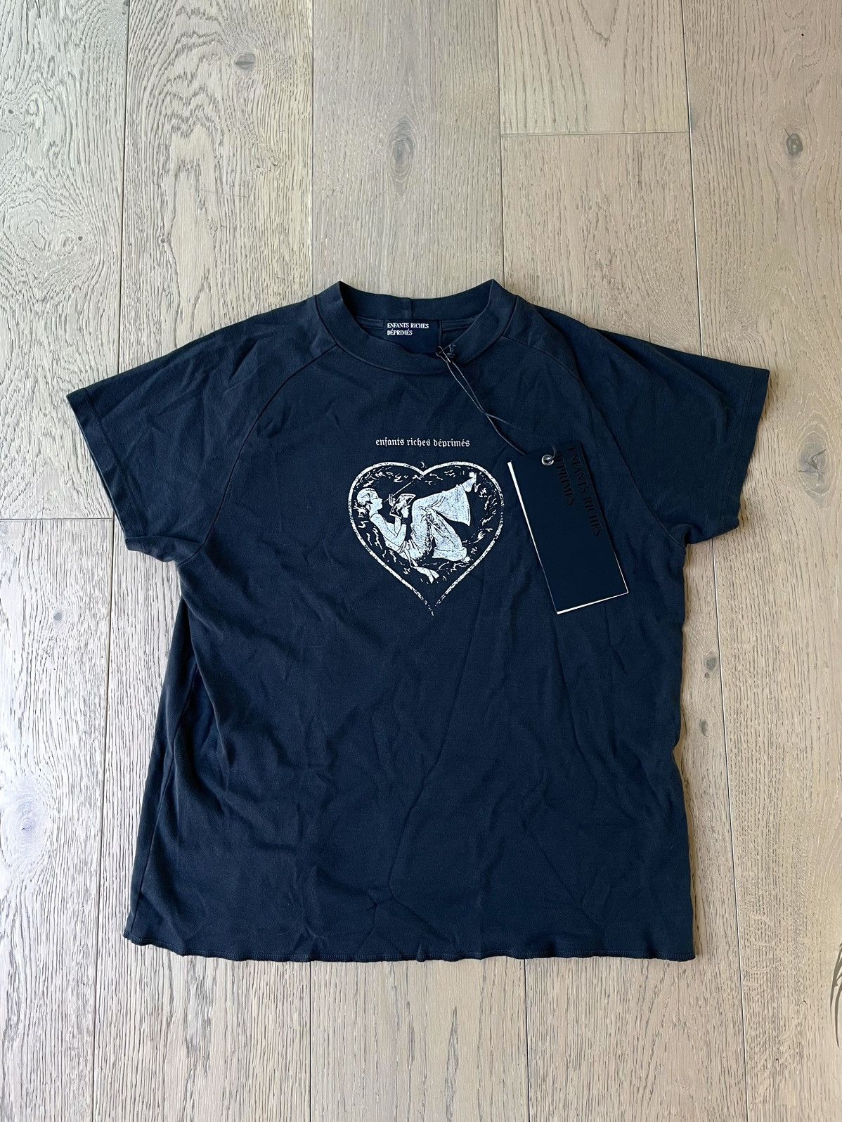 Enfants Riches Deprimes NWT ERD Sophia's Little Heart Raglan T-shirt ...