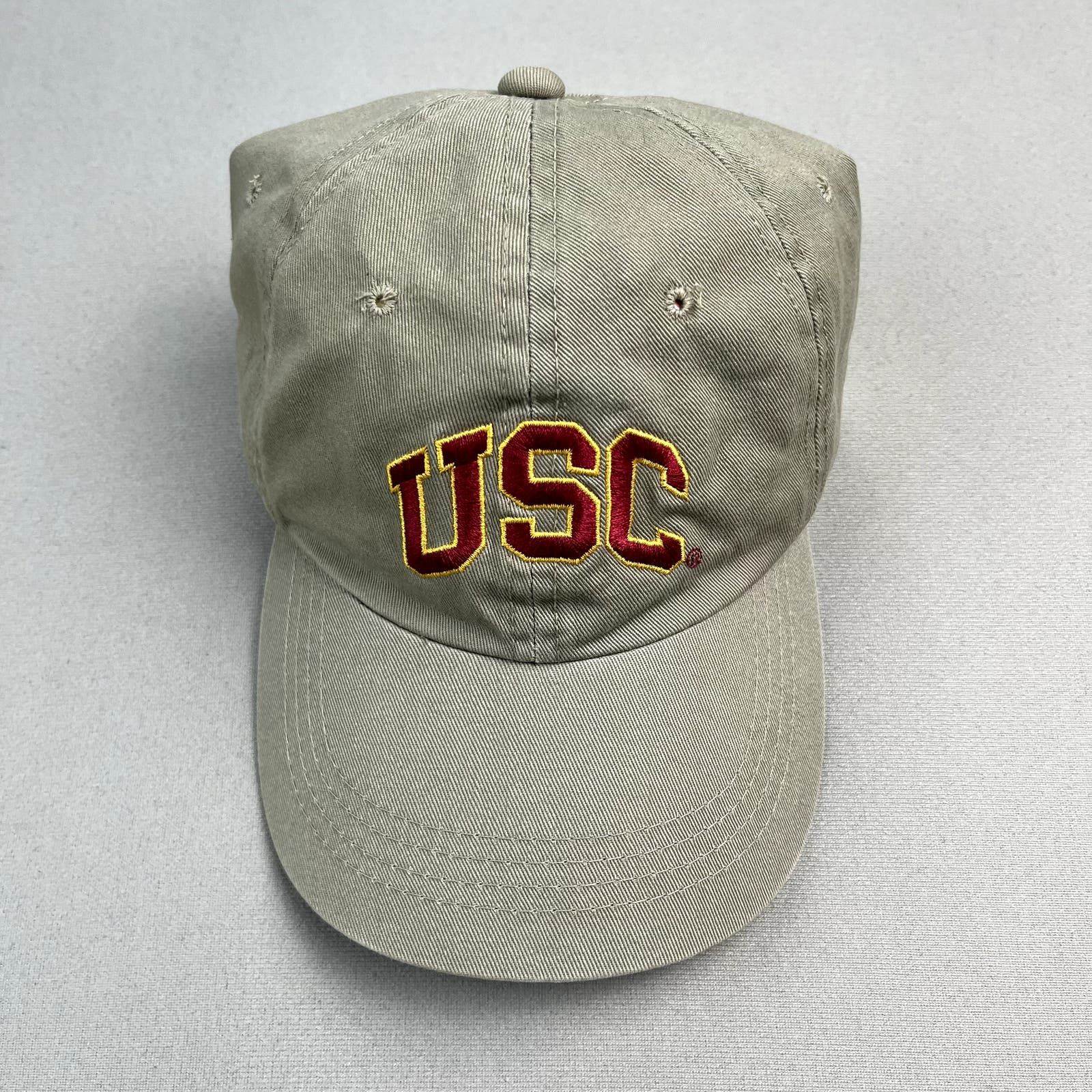 Vintage Vintage USC Trojans Hat Cap Tan Southern California NCAA | Grailed