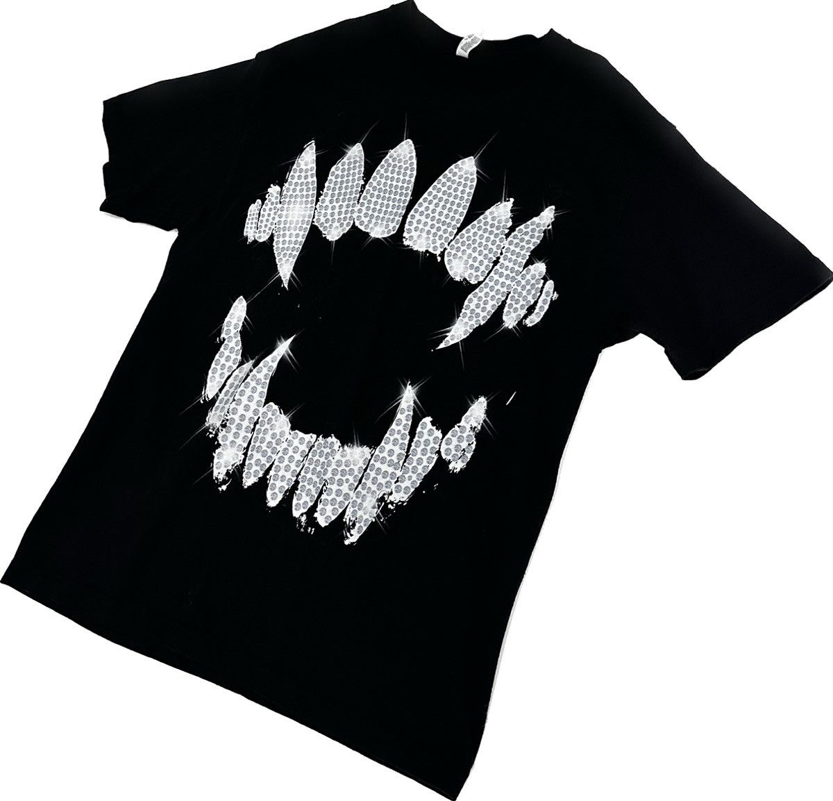 Japanese Brand × Streetwear Large Vampire Grill Teeth Graphic TShirt ...