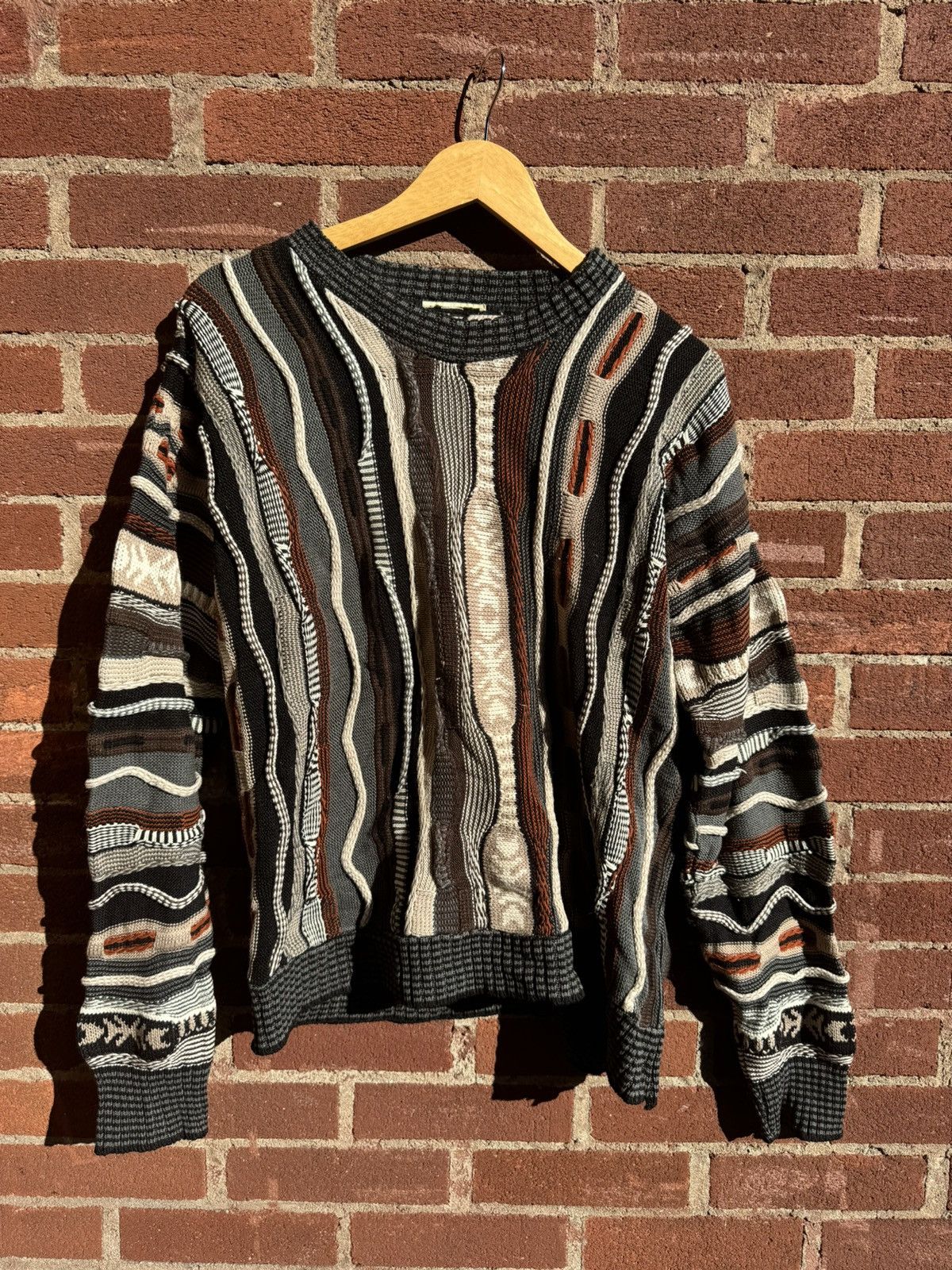 Vintage Vintage 90’s Coogi 3D Knit Cable Sweater | Grailed