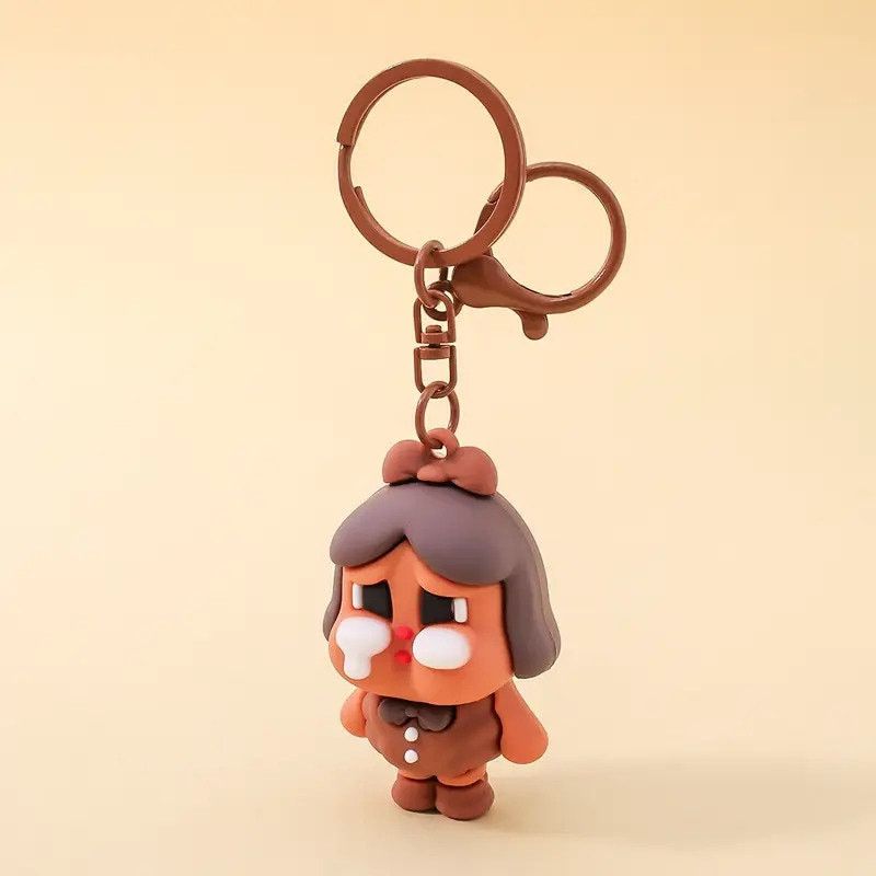 Other POPMART Crybaby Crying Again Series Figures Keychain - Brown ...