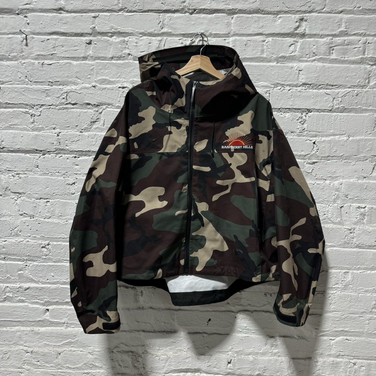 The GV Gallery GV Gallery Raspberry Hills WW4 Camo Rain Jacket | Grailed