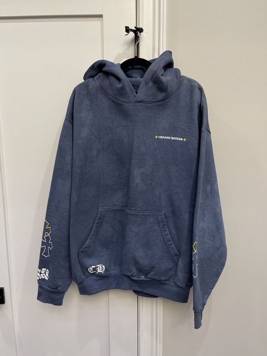 Chrome Hearts Chrome Hearts x Drake Certified Chrome Navy Blue Dyed ...