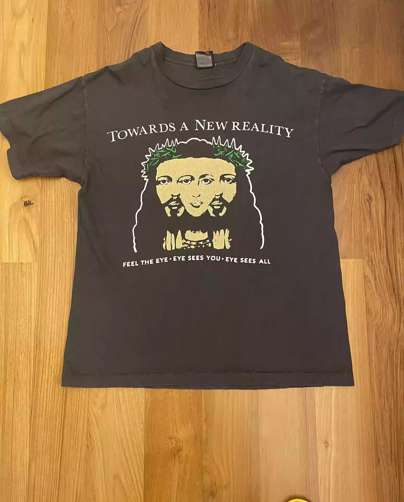 Saint Michael Saint Michael triple face jesus tee | Grailed
