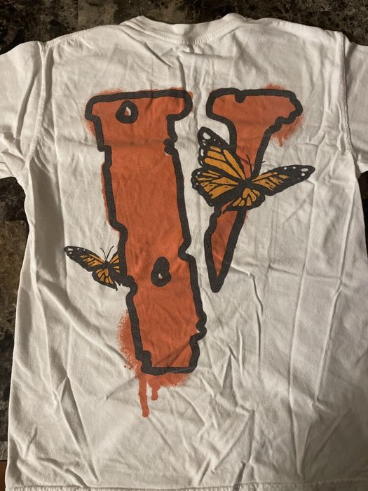 Vlone White Vlone Tee (Legends Never Die) | Grailed