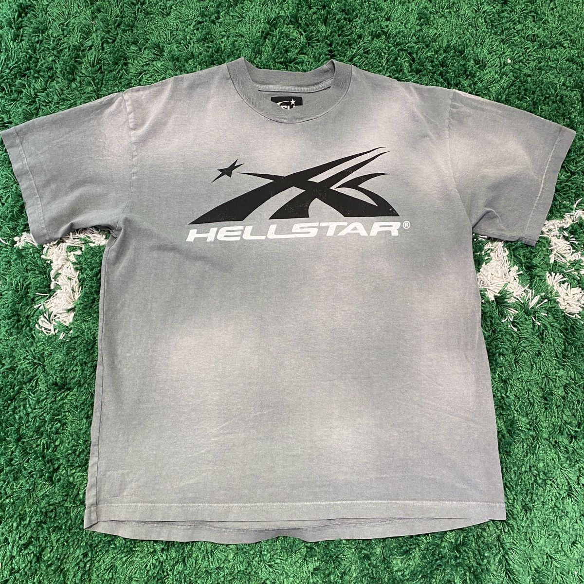 HELLSTAR Hellstar Classic Logo T-Shirt Grey Capsule 10 | Grailed HELLSTAR Hellstar Classic Logo T-Shirt Grey Capsule 10 | Grailed
