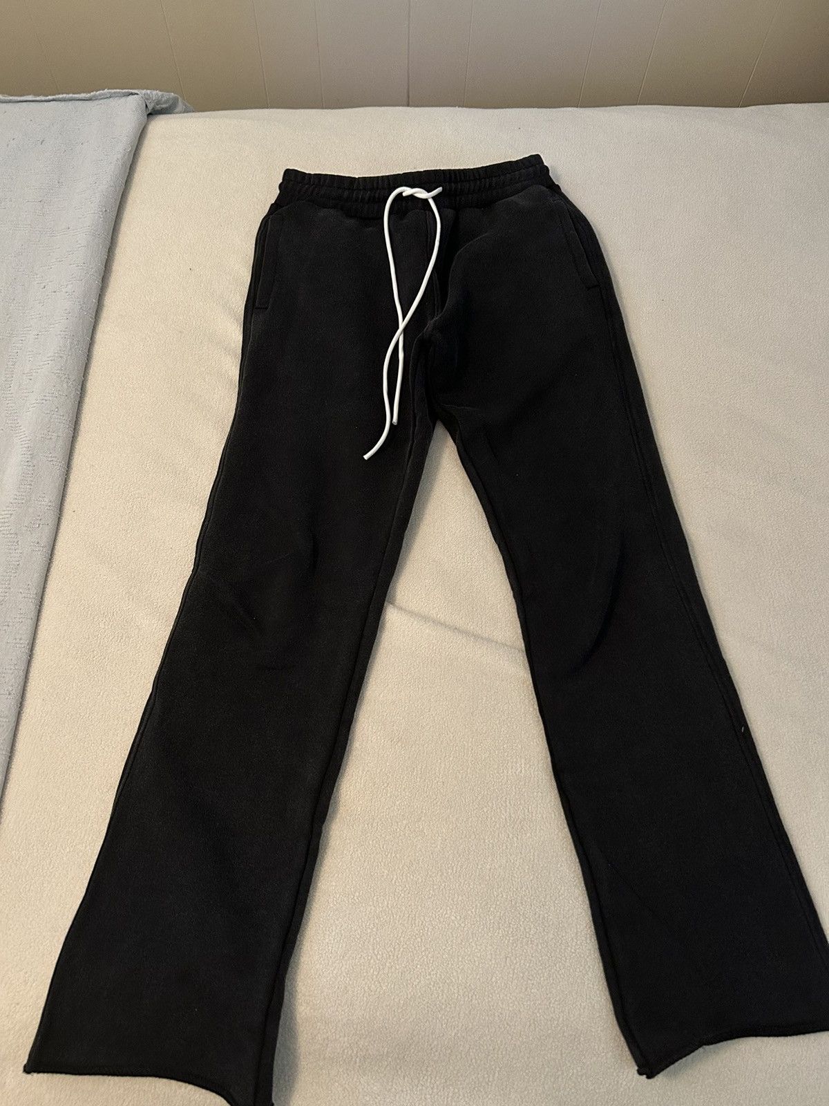 Richie Le Collection Richie Le raw hem sweatpants | Grailed