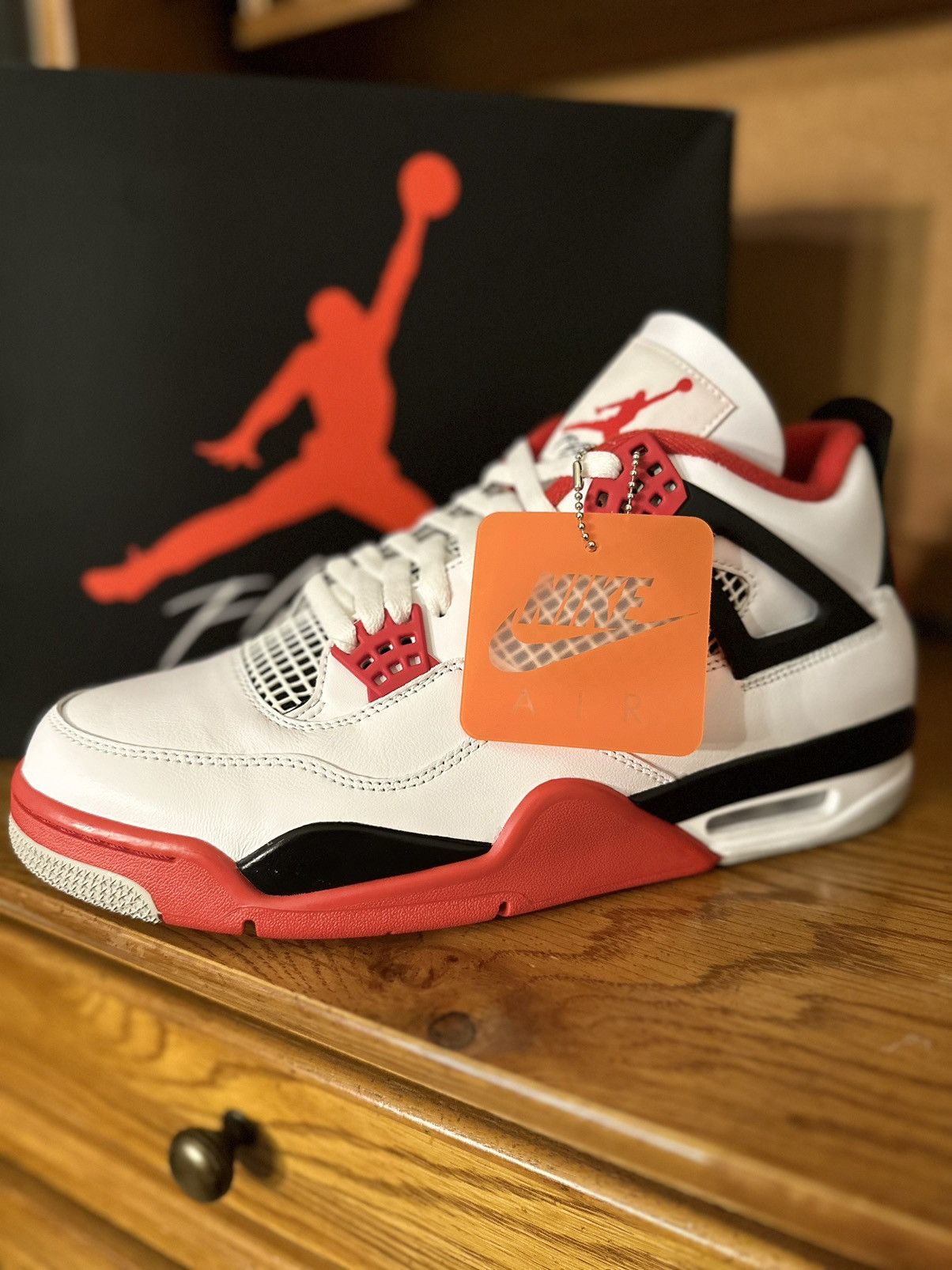Jordan Brand Jordan 4 Retro Fire Red 2020 New | Grailed
