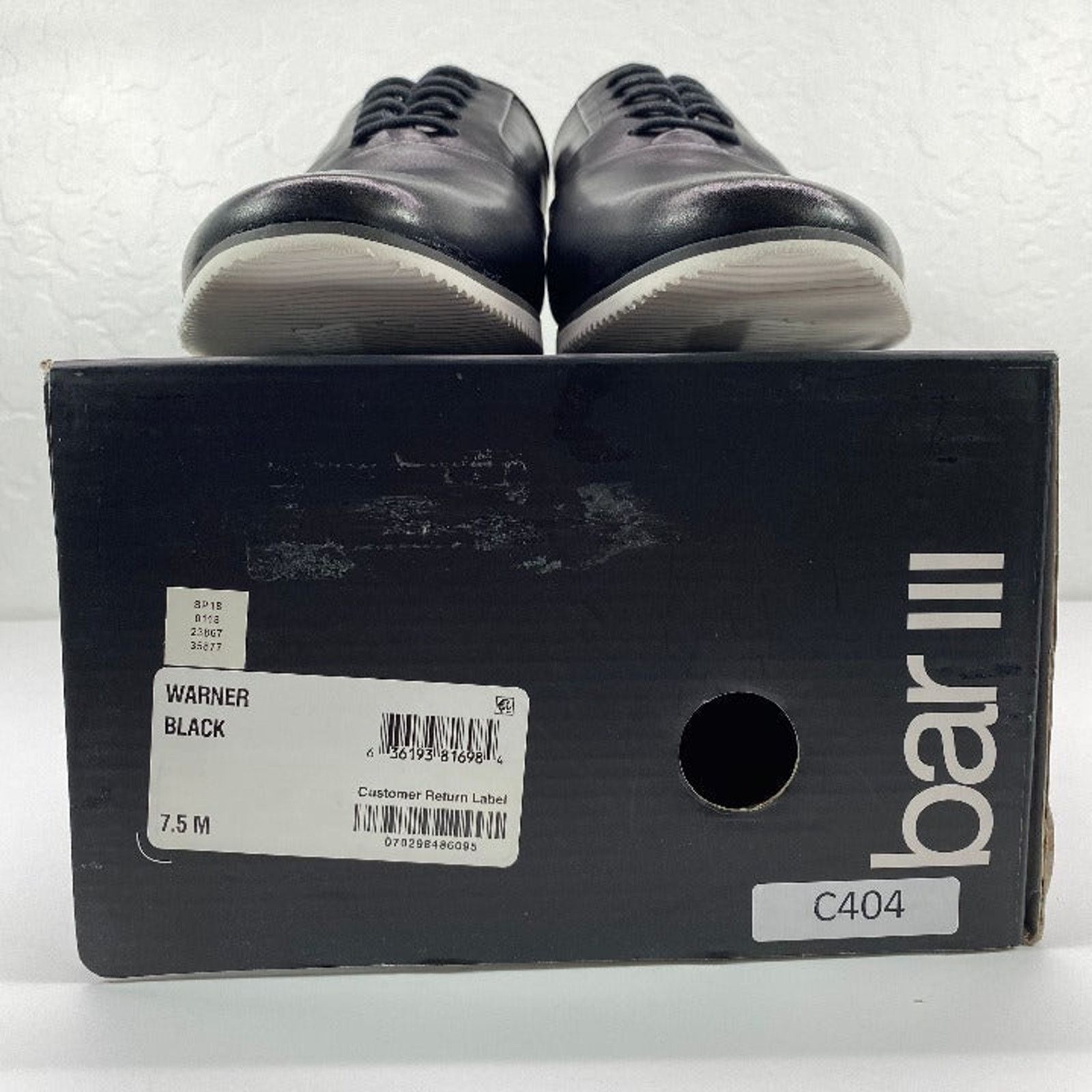 Bar Iii Bar III Warner Leather Oxford Casual Dress Shoes Mens 7.5M ...
